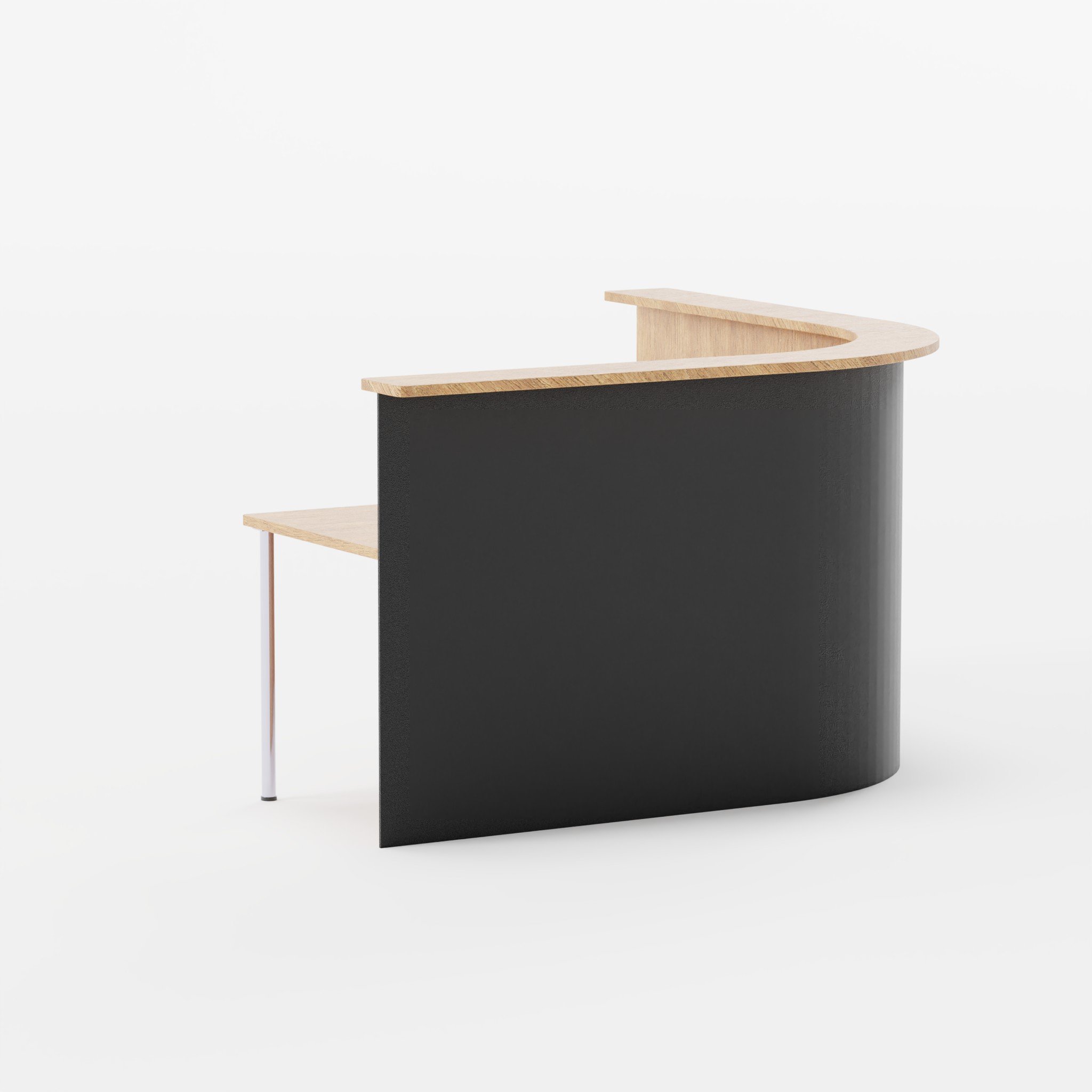 Corner Reception Desk | Desks models | BlenderKit