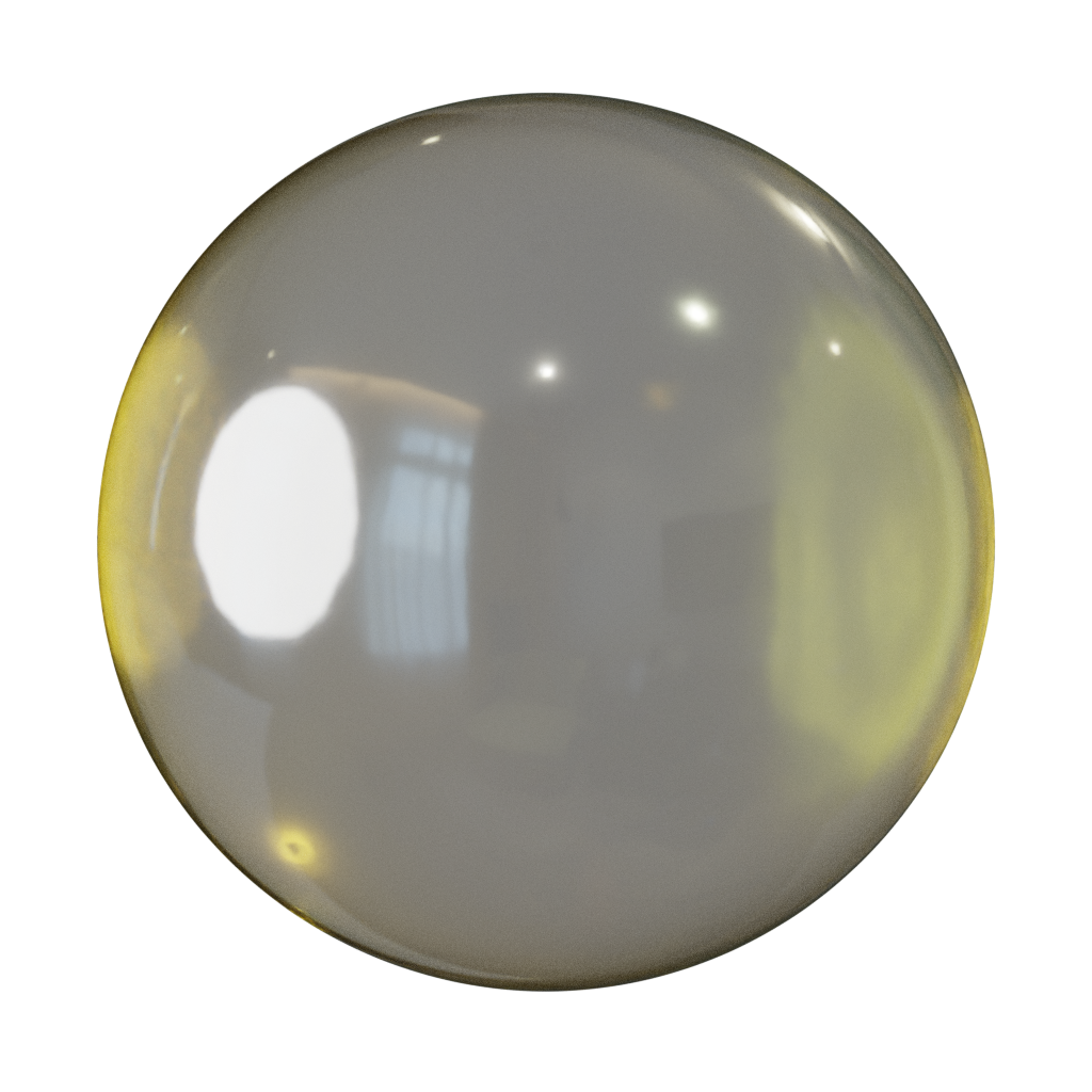 LEGO Trans-Yellow | FREE plastic materials | BlenderKit