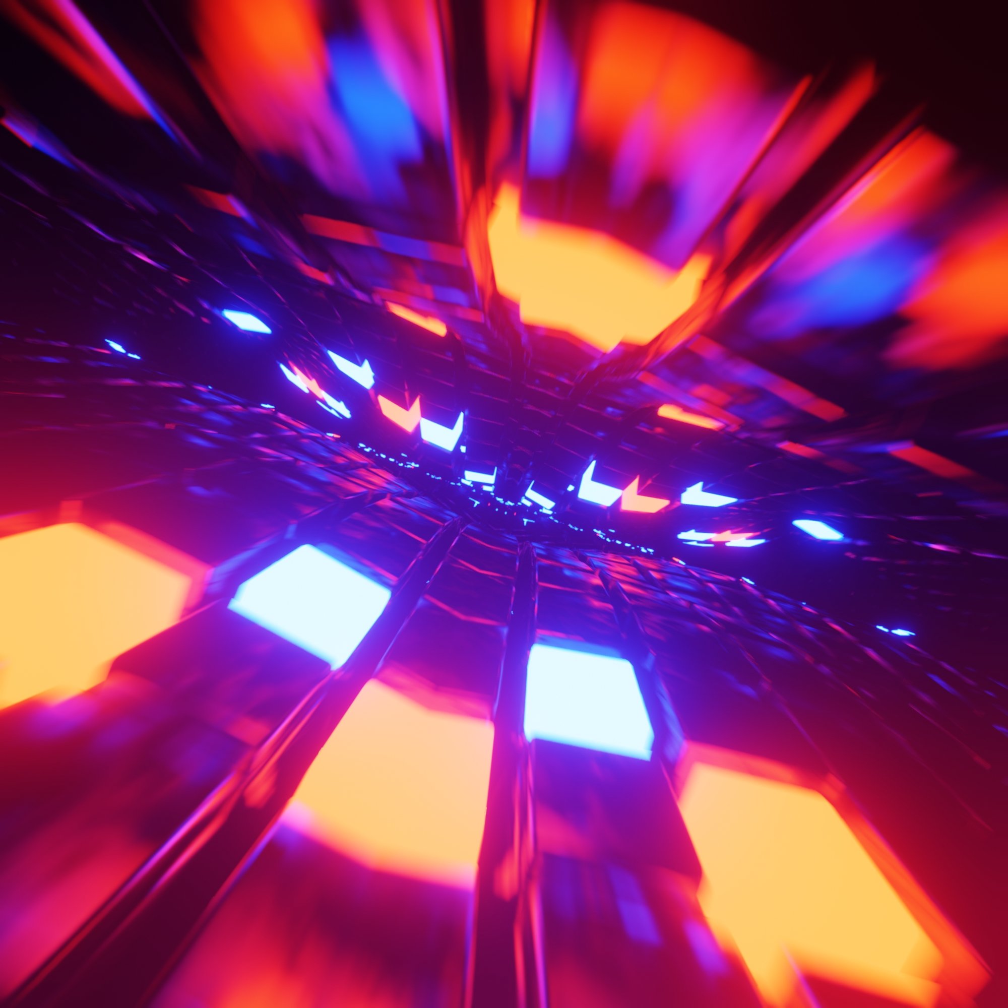 Infinite technology animated | 3D Outdoor scenes | BlenderKit