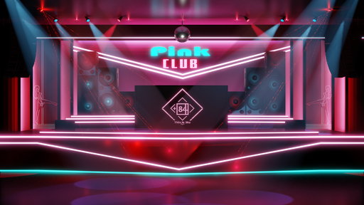 Pink Club With Eeve | Public scenes | BlenderKit