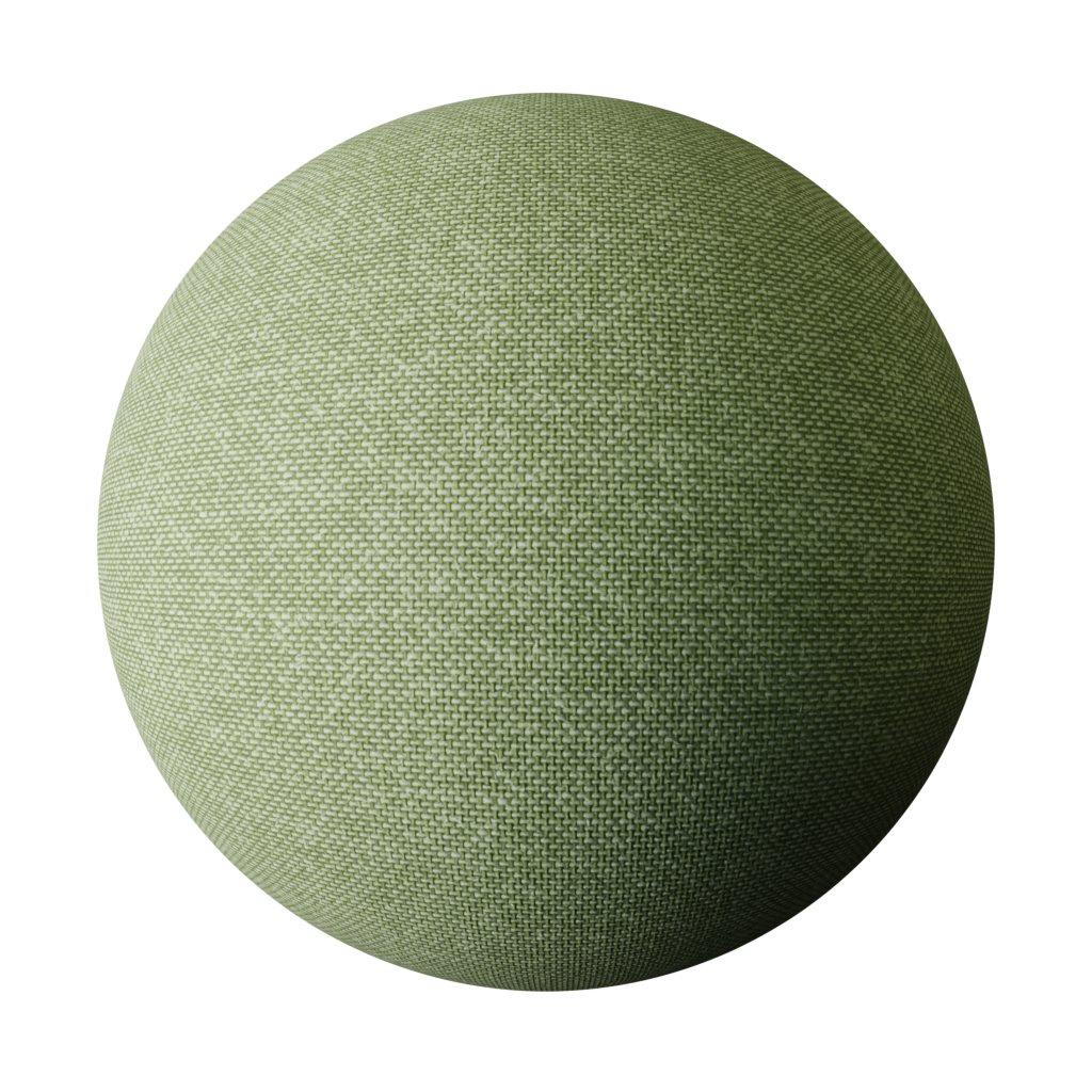 LINEN Moss Green | FREE Texture Fabric 3D Materials materials | BlenderKit
