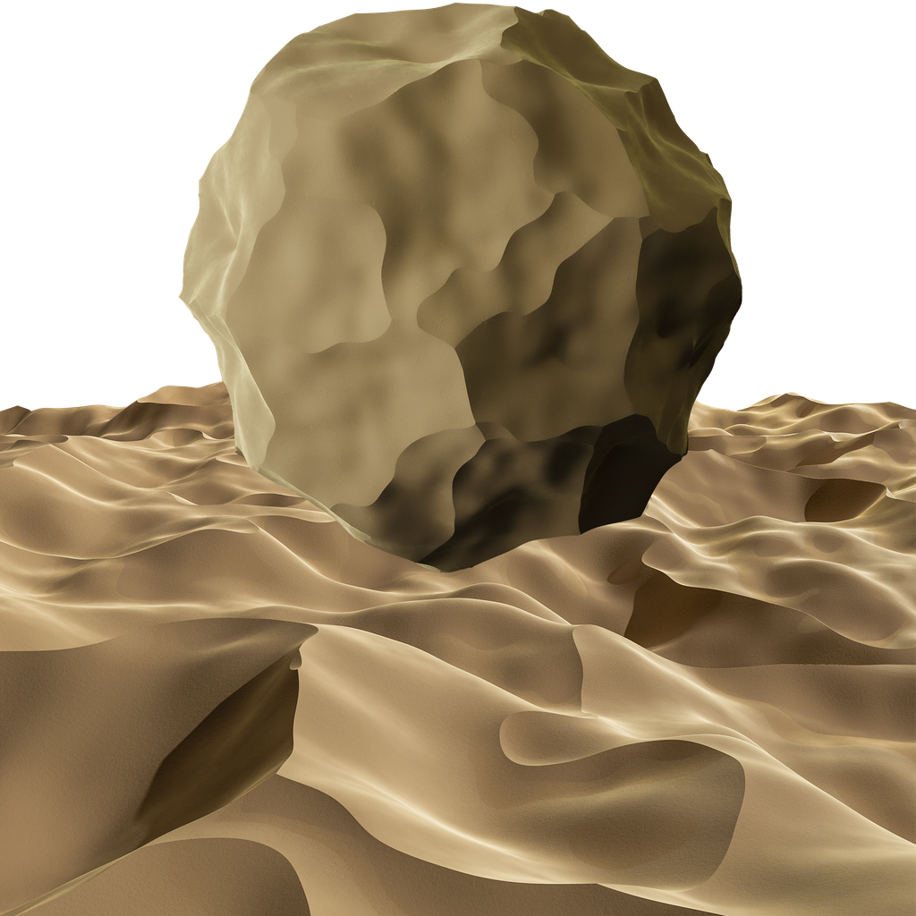 Realistic procedural Dune | FREE sand materials | BlenderKit