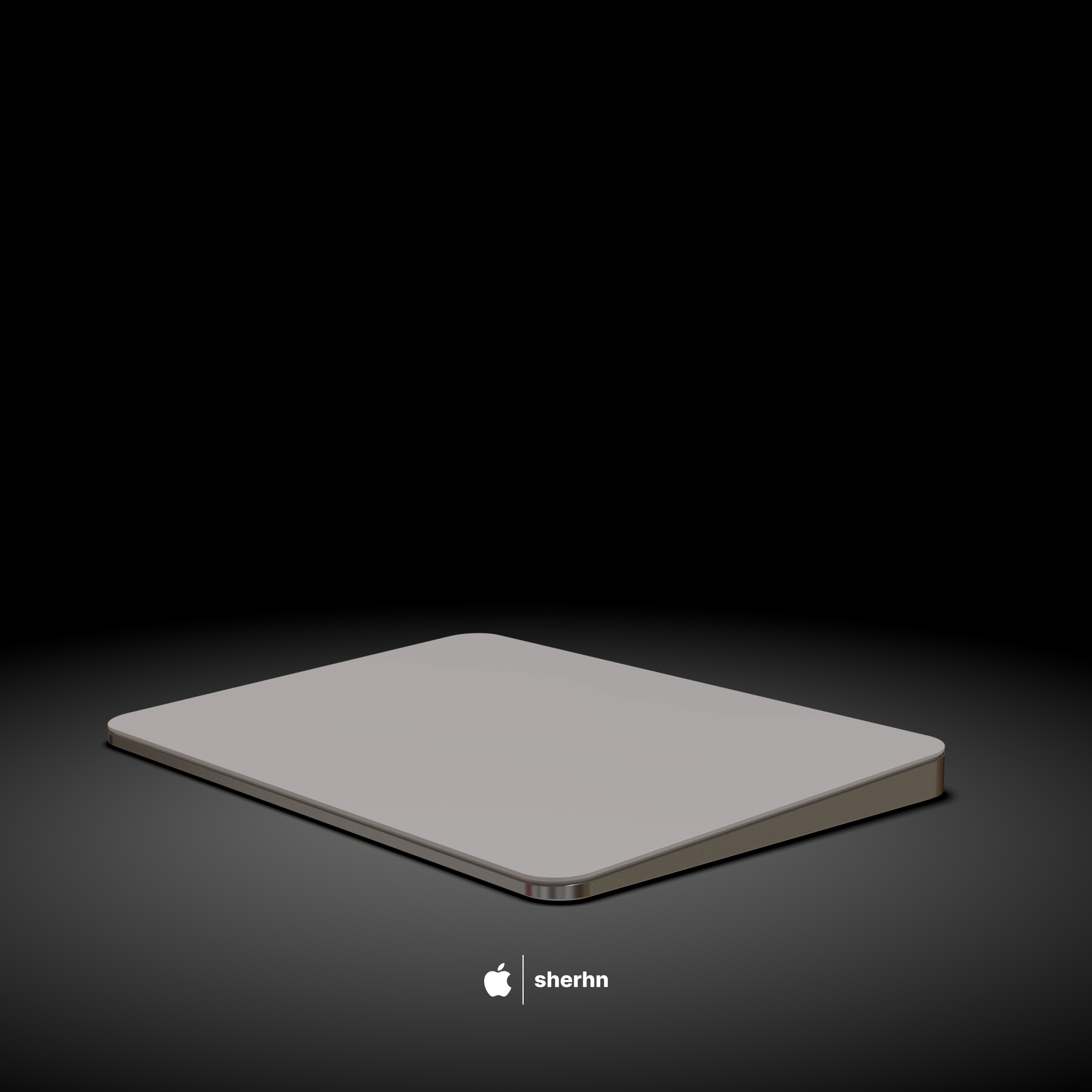 Apple Magic Trackpad (White) | Computer Peripherals models | BlenderKit