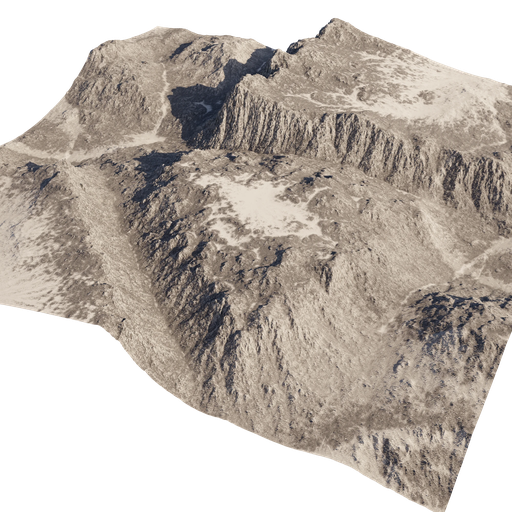 Canyon landscape | FREE Terrains models | BlenderKit