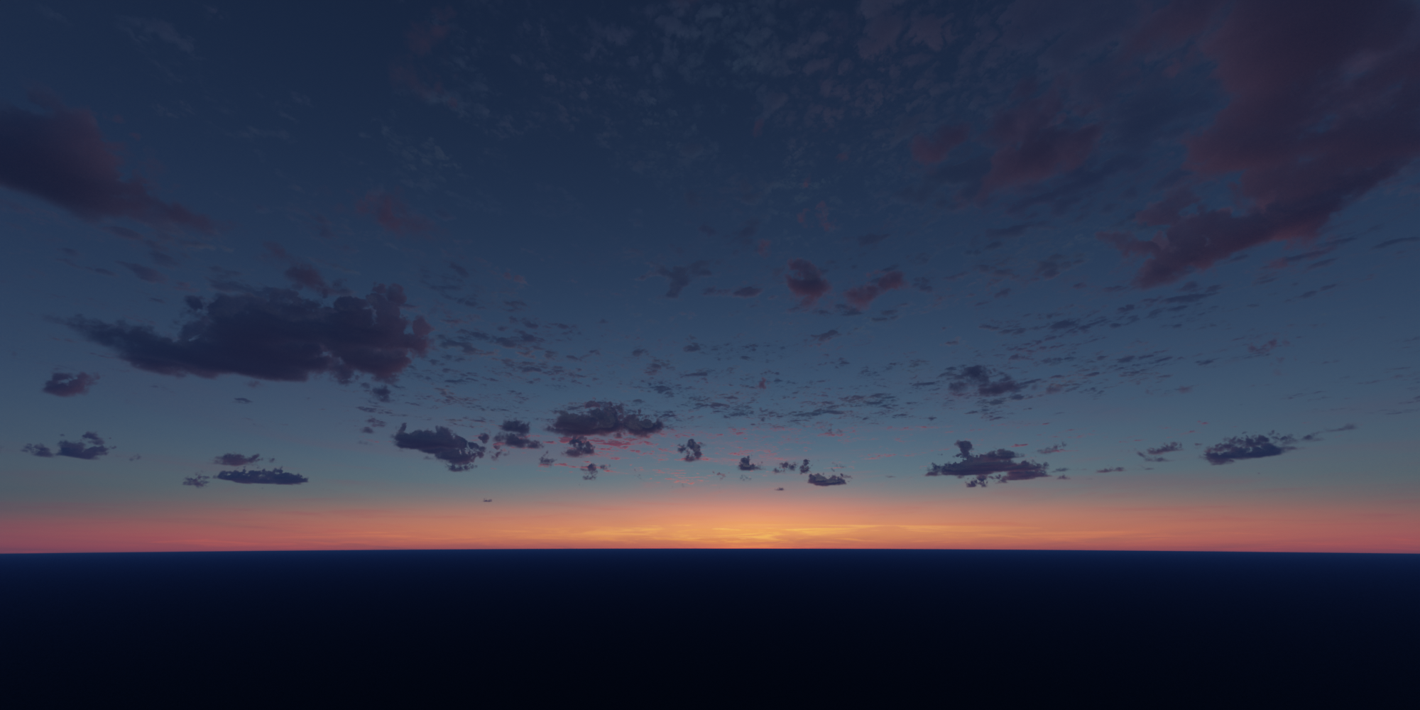 Twilight Cloudy Sky Sunset | FREE Nature HDRis | BlenderKit