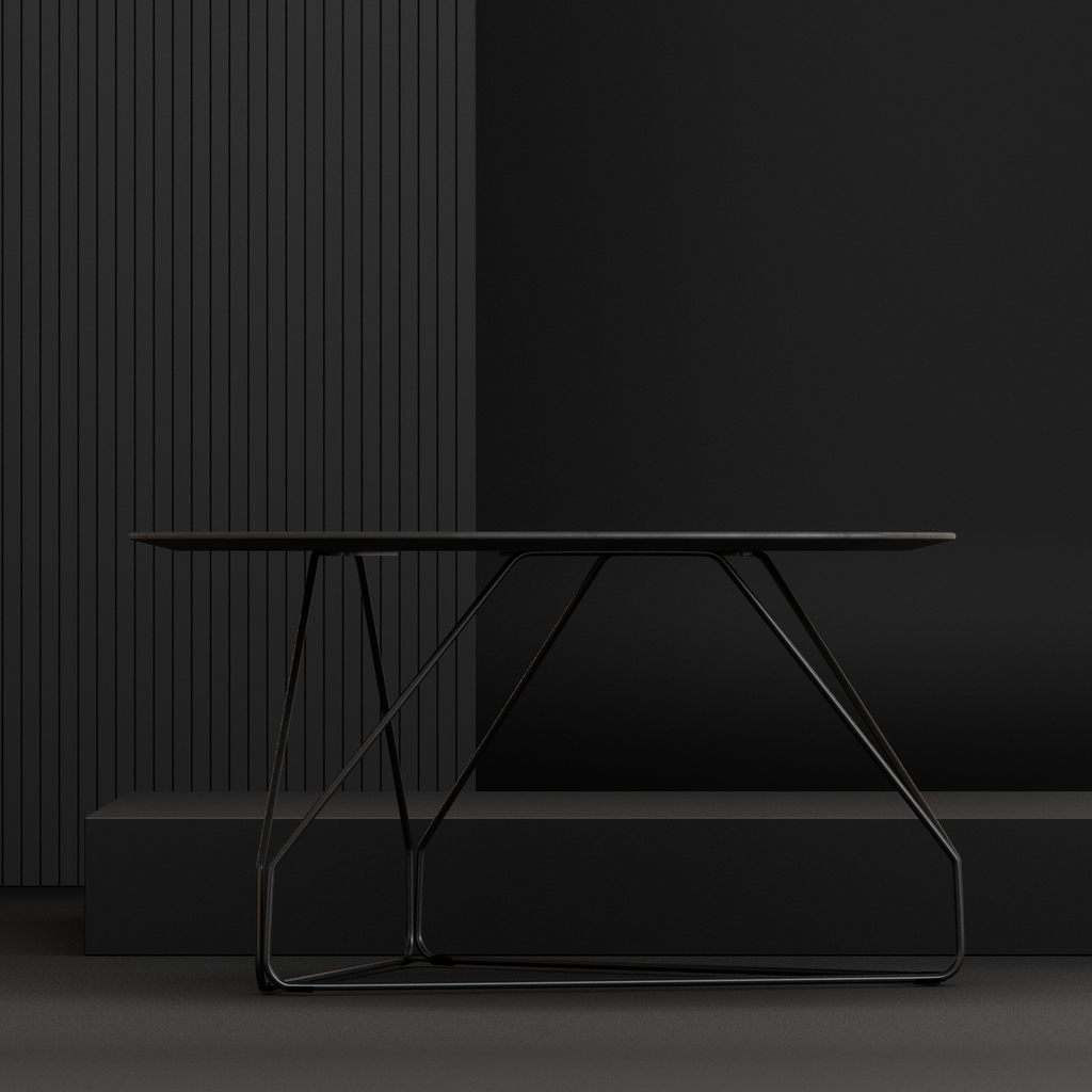 Polygon Wire Table Hexagon | Tables models | BlenderKit