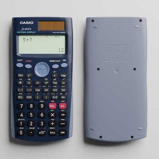 Calc Casio | Electronic Devices models | BlenderKit