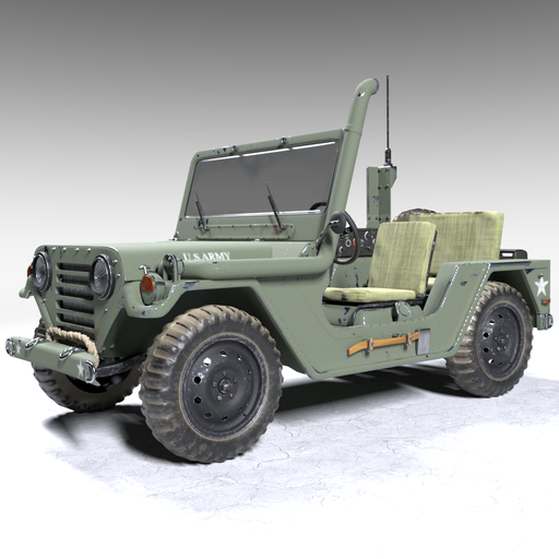 M151 | Cars models | BlenderKit