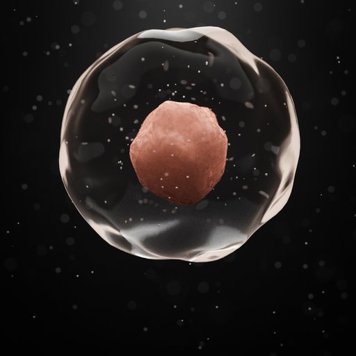 Animated Cell (loop) | Microbiology models | BlenderKit