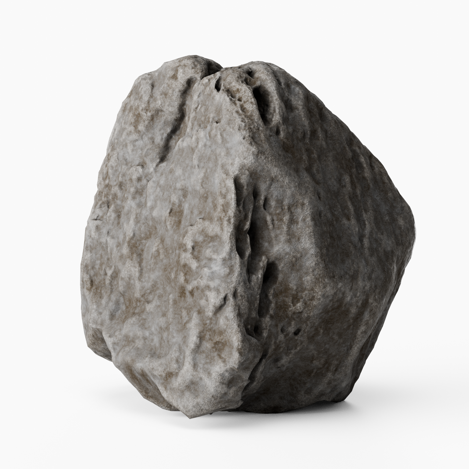 Photoscanned Rock with Custom texture | FREE Environment Elements models | BlenderKit