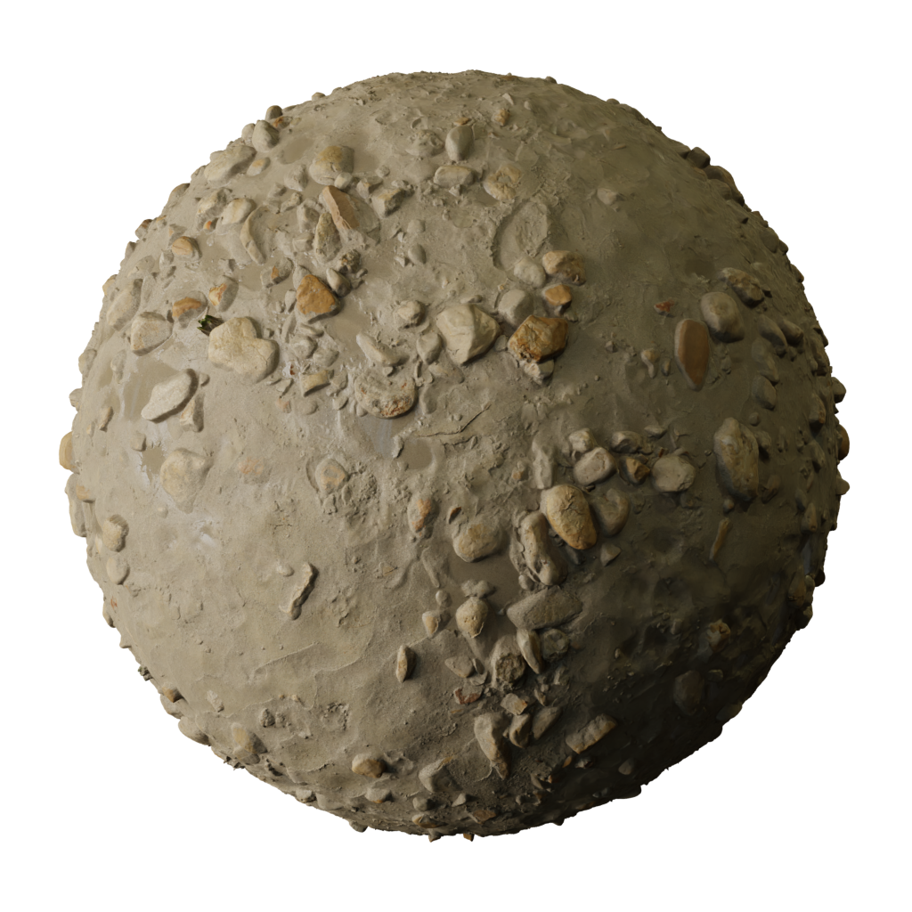 Wet and Rocky Sand | FREE sand materials | BlenderKit