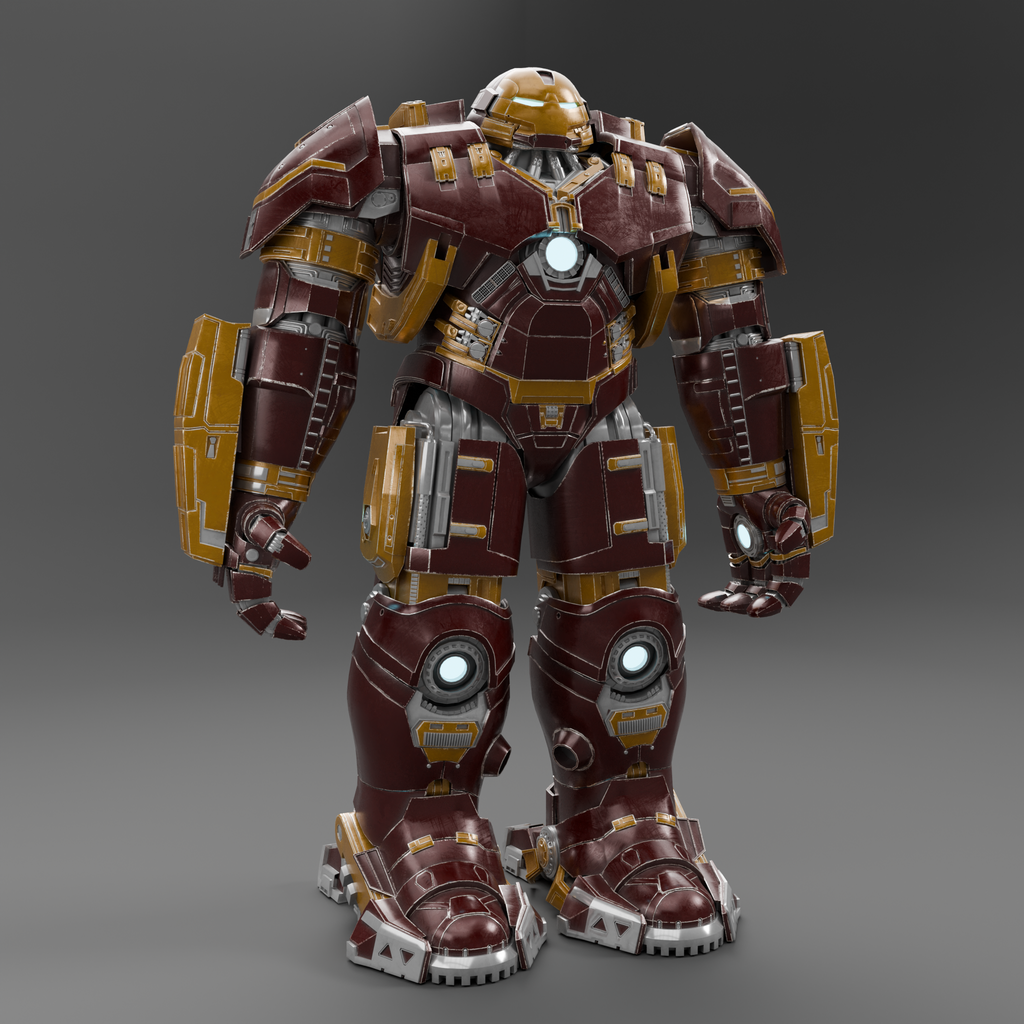 Iron Hulkbuster | Sci-Fi Weapons models | BlenderKit