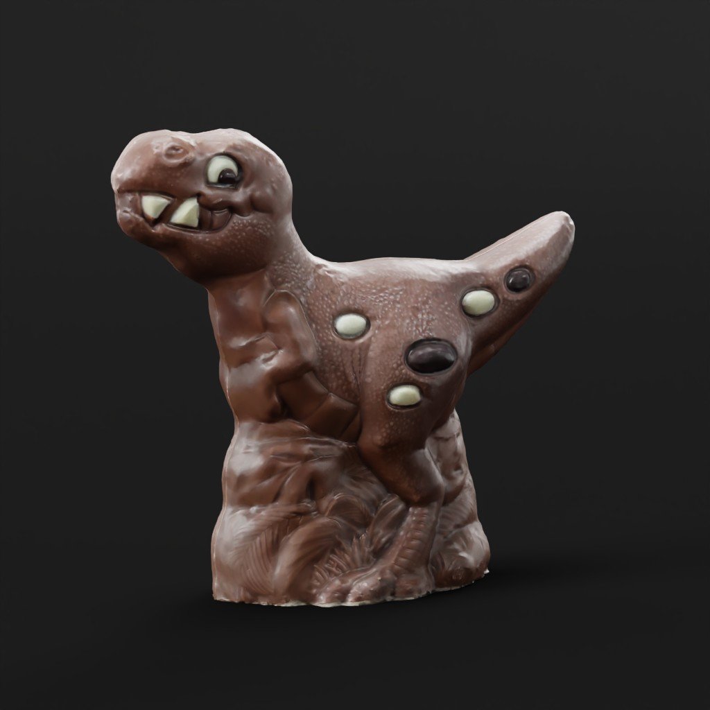 Chocolate Dinosaur | FREE Sweets / Desserts models | BlenderKit