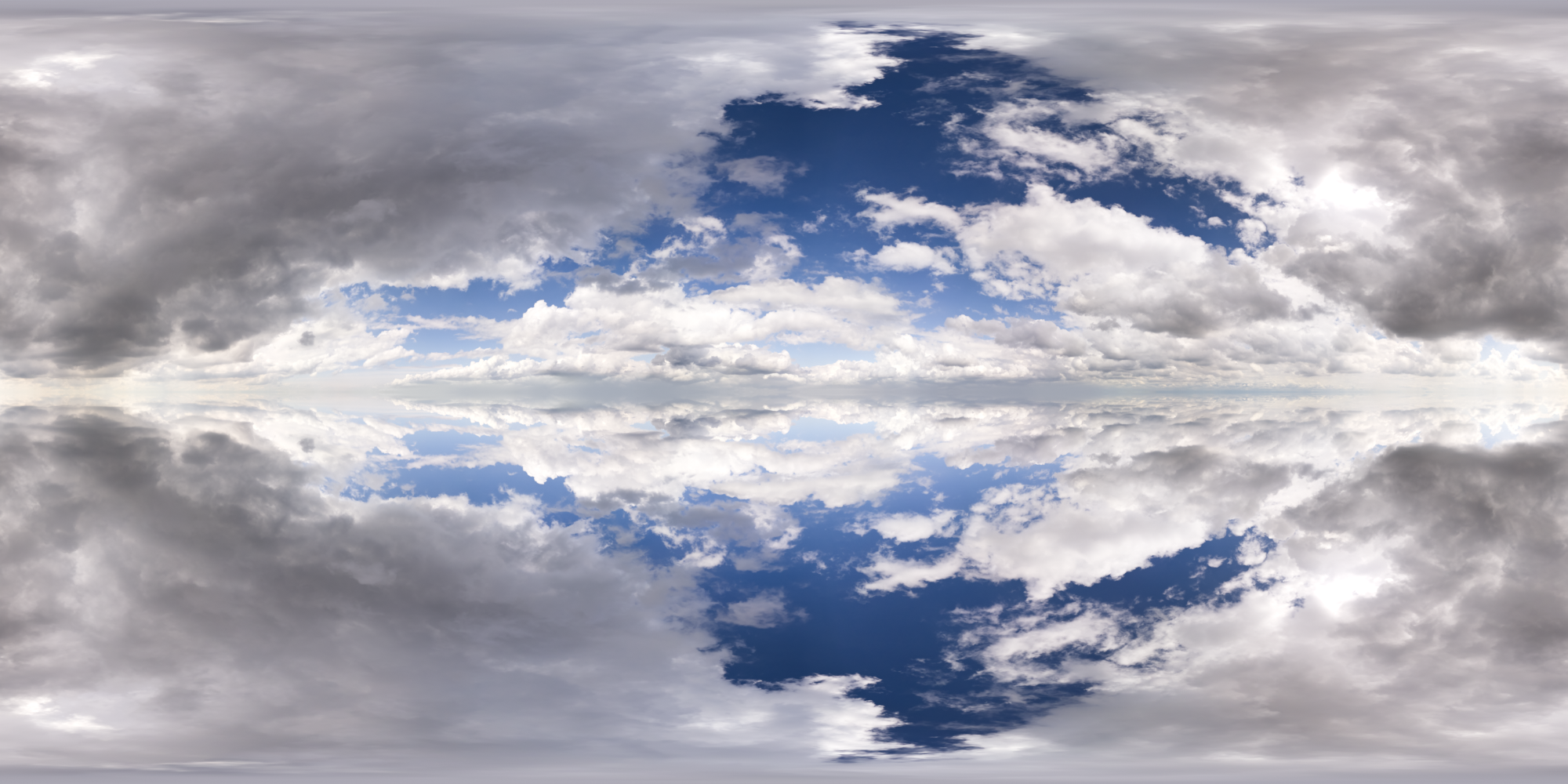Infinite Real Sky - Dramatic Clouds Day | Nature HDRis | BlenderKit