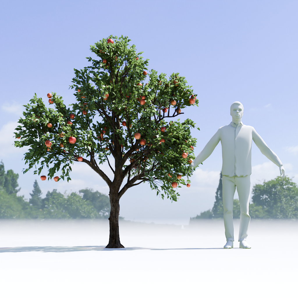 Apple Tree | Trees models | BlenderKit