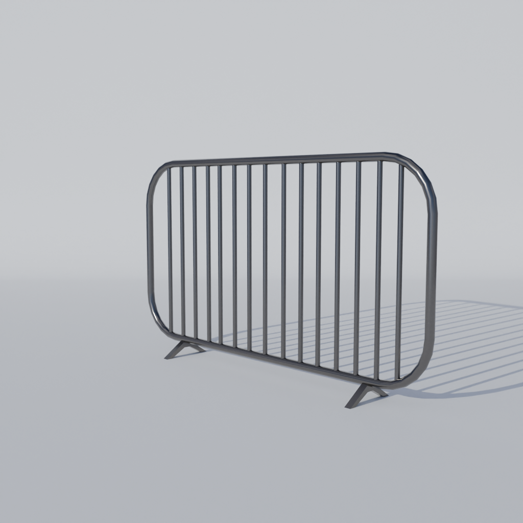 Fence Selection Part 1- Metal Barrier | FREE Fences models | BlenderKit