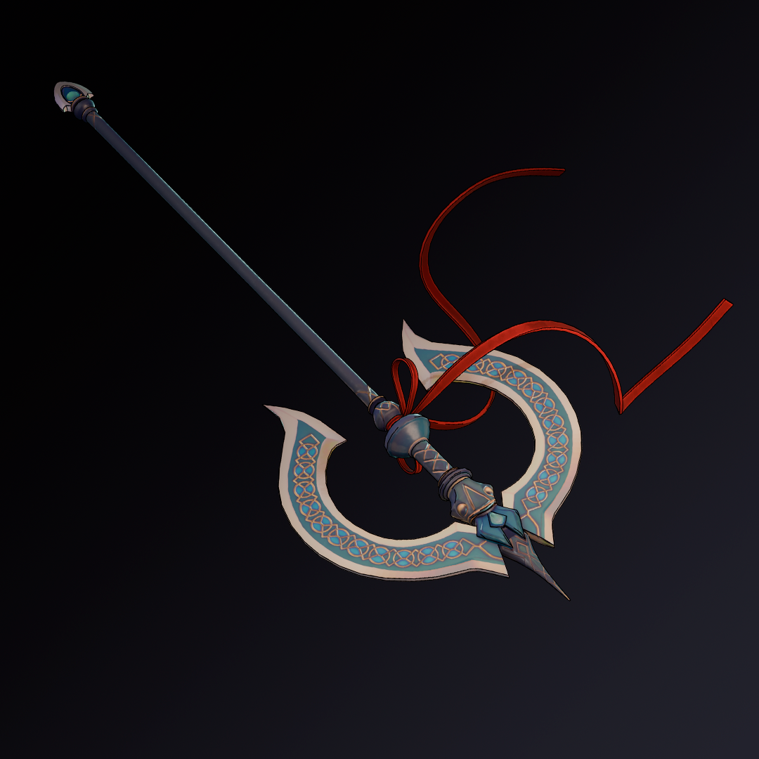 Stylized wand axe | Weapons & Armors models | BlenderKit