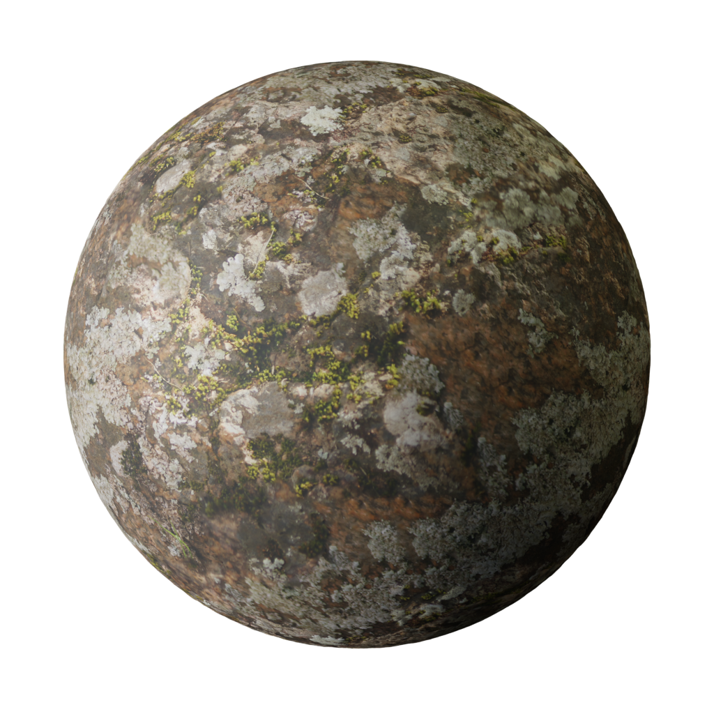 MossRock1 | FREE rock materials | BlenderKit