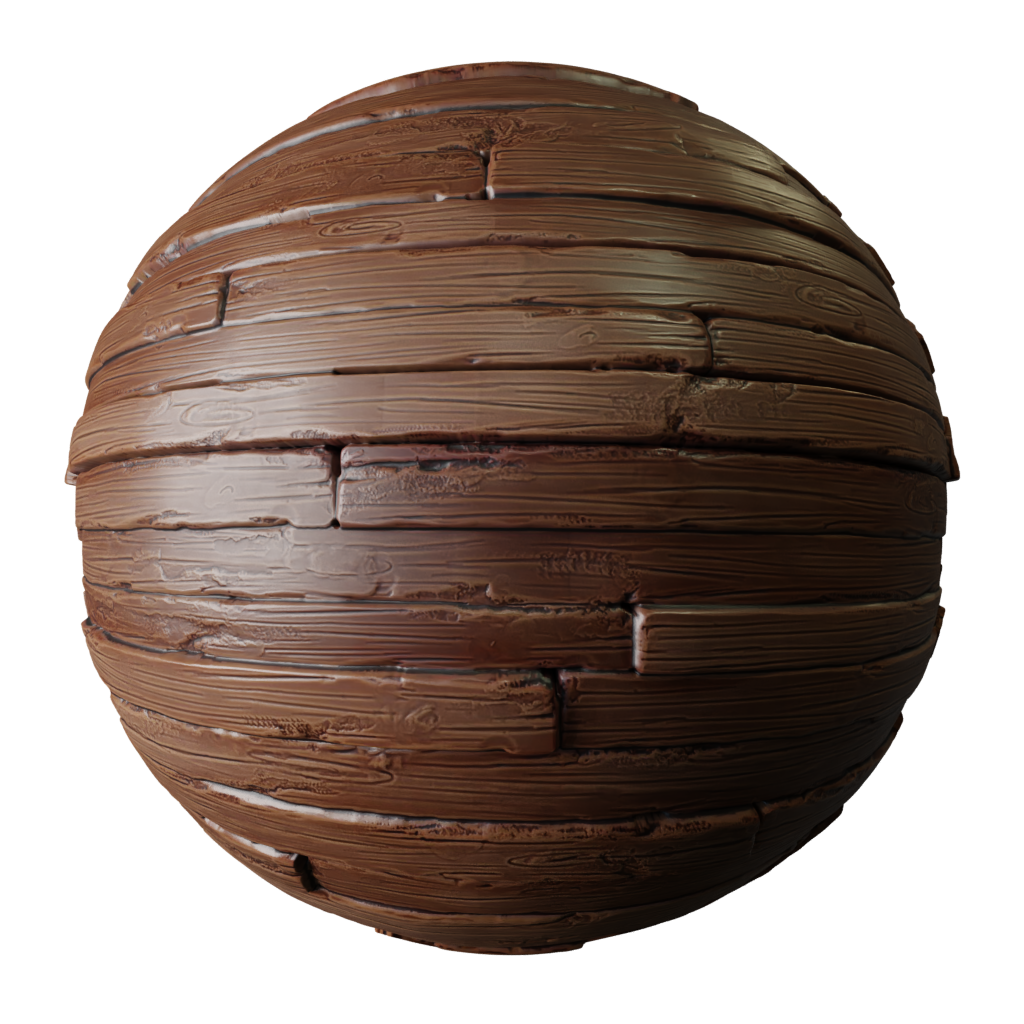 BlenderKit Download The FREE Stylized Wooden Planks Material blenderkit-download-the-free-stylized-wooden-planks-material