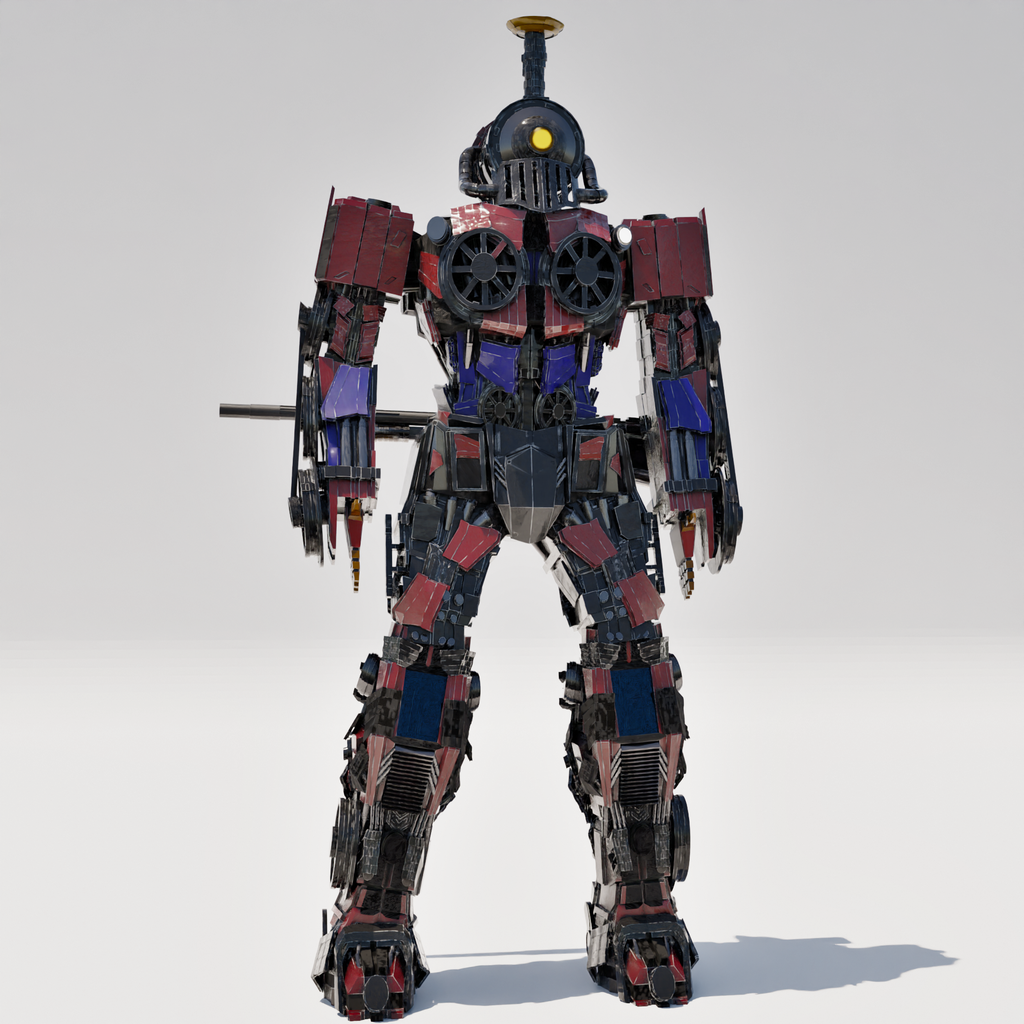 K-vrc | FREE 3D Robot models | BlenderKit