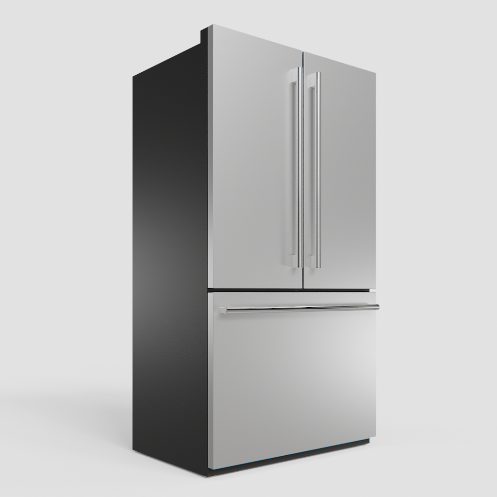 Fulgor Milano 36 French Door Fridge | Home Appliances models | BlenderKit