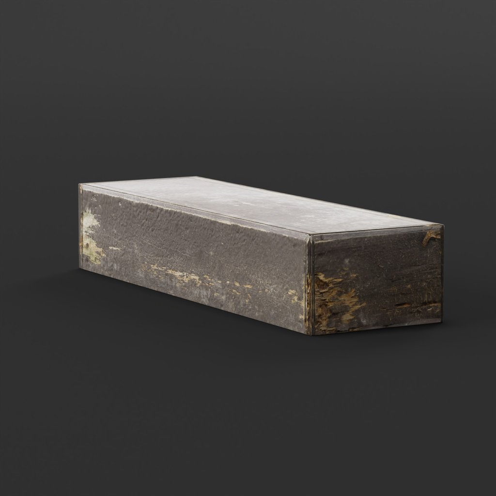 Brown Wooden Step | FREE Stairs models | BlenderKit