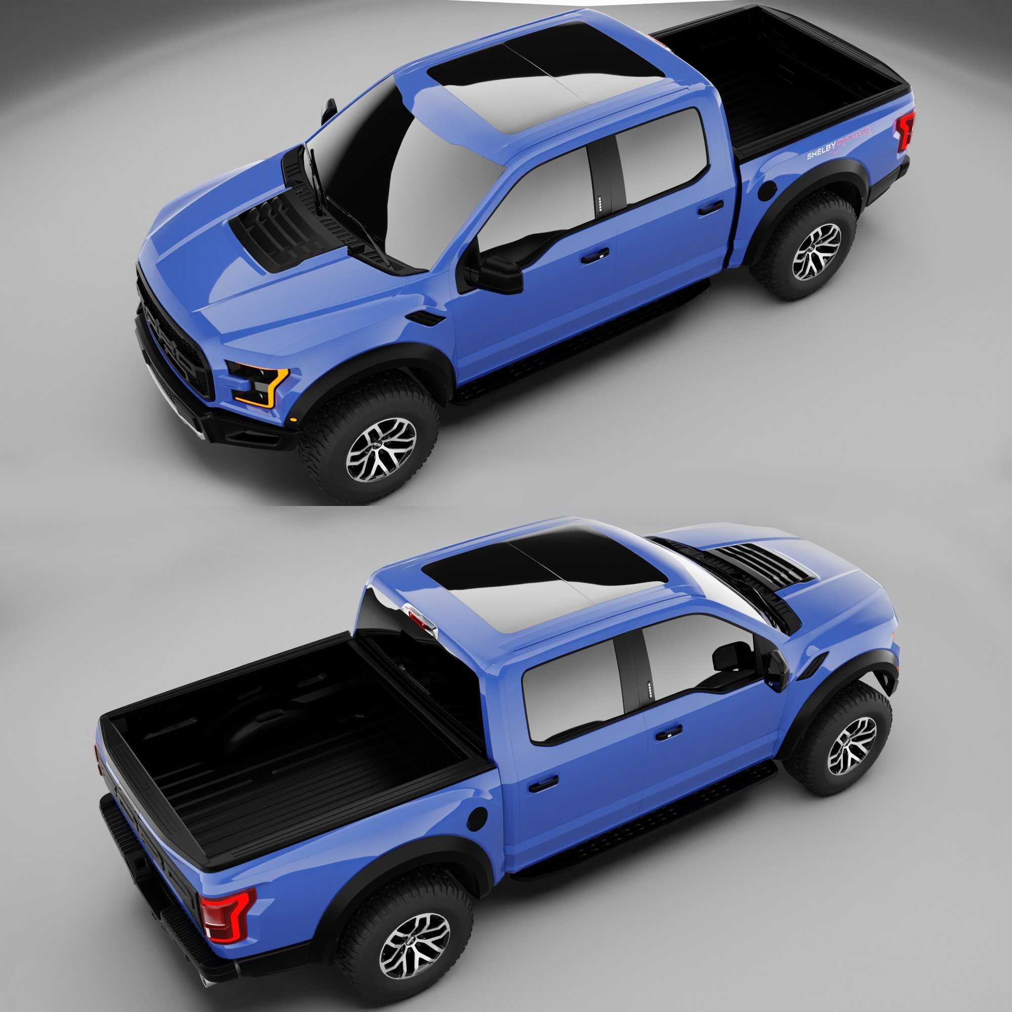 Ford F150 Raptor 2019 | Trucks models | BlenderKit