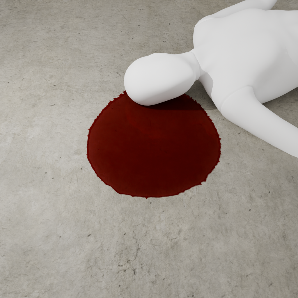 Blood Pool | Effects and Simulations models | BlenderKit