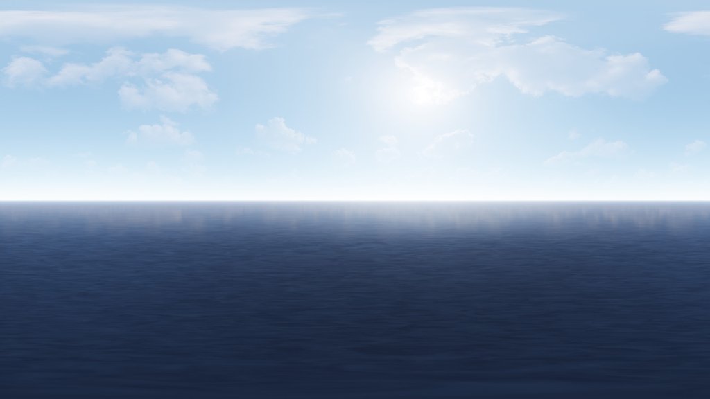 Calm Ocean Daylight | Water Environments HDRis | BlenderKit