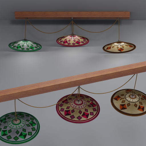 Light w/sefed pattern | FREE Ceiling Lights models | BlenderKit