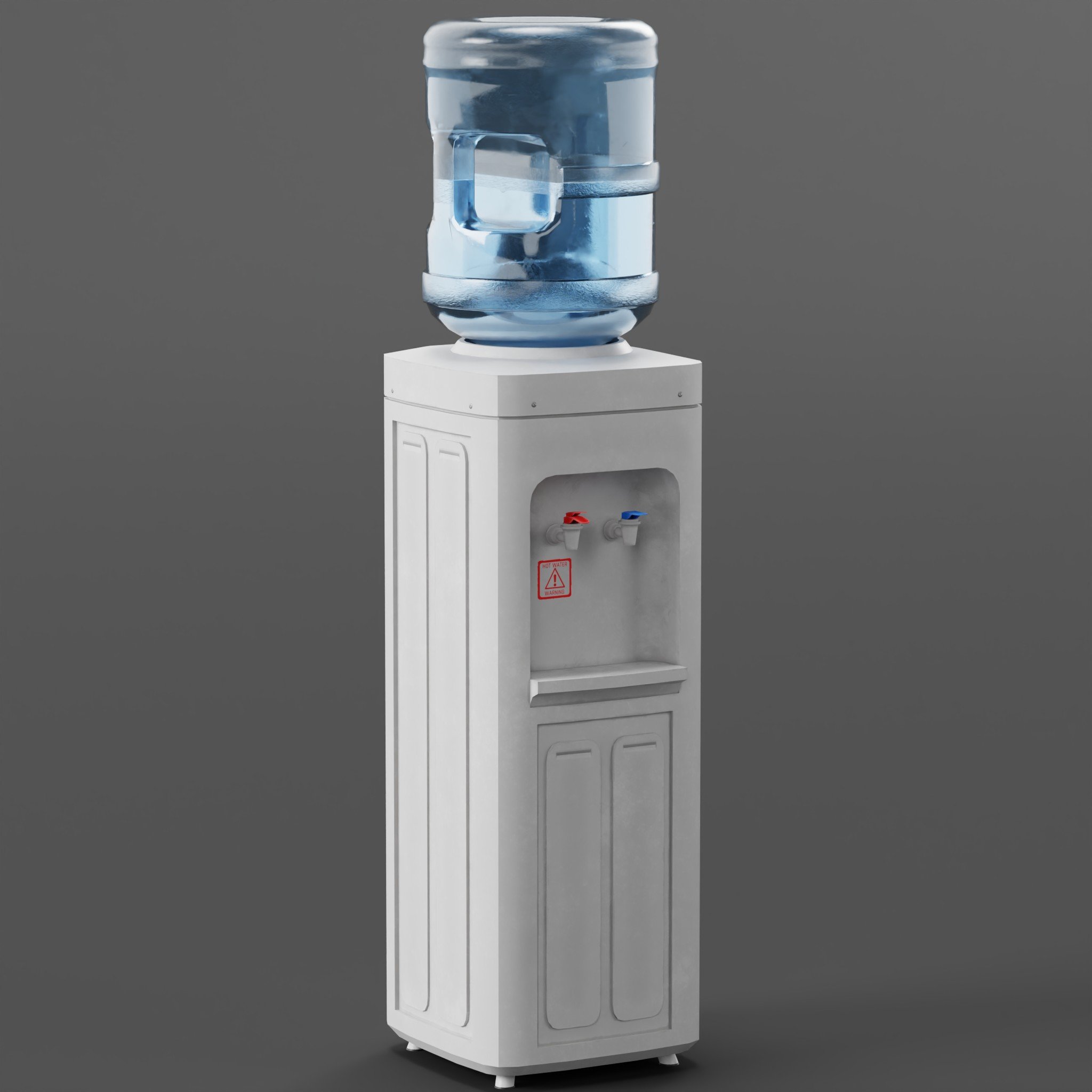 Water Dispenser | Interior Design models | BlenderKit