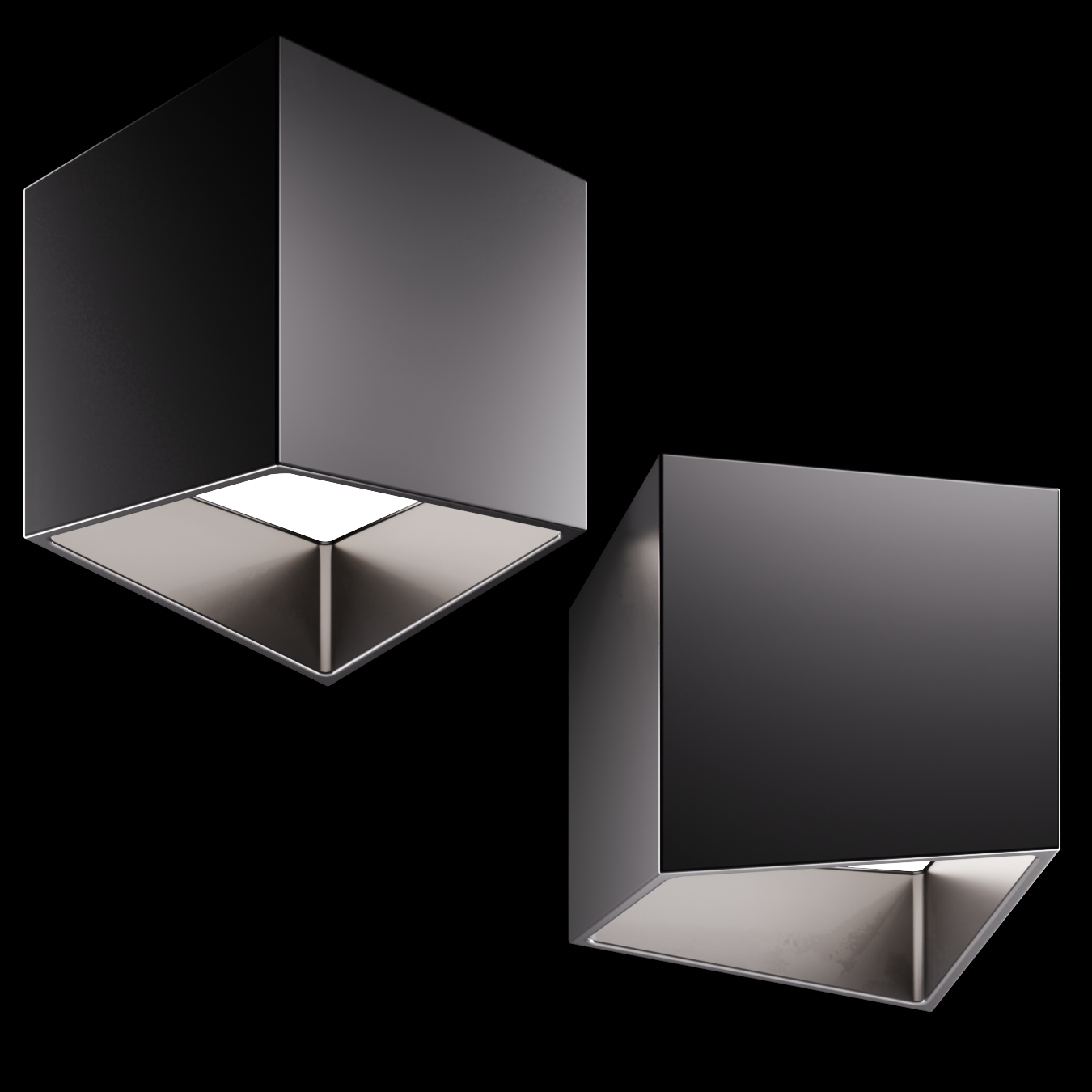 Etna Surface Mounted Spotlight | FREE Ceiling Lights models | BlenderKit