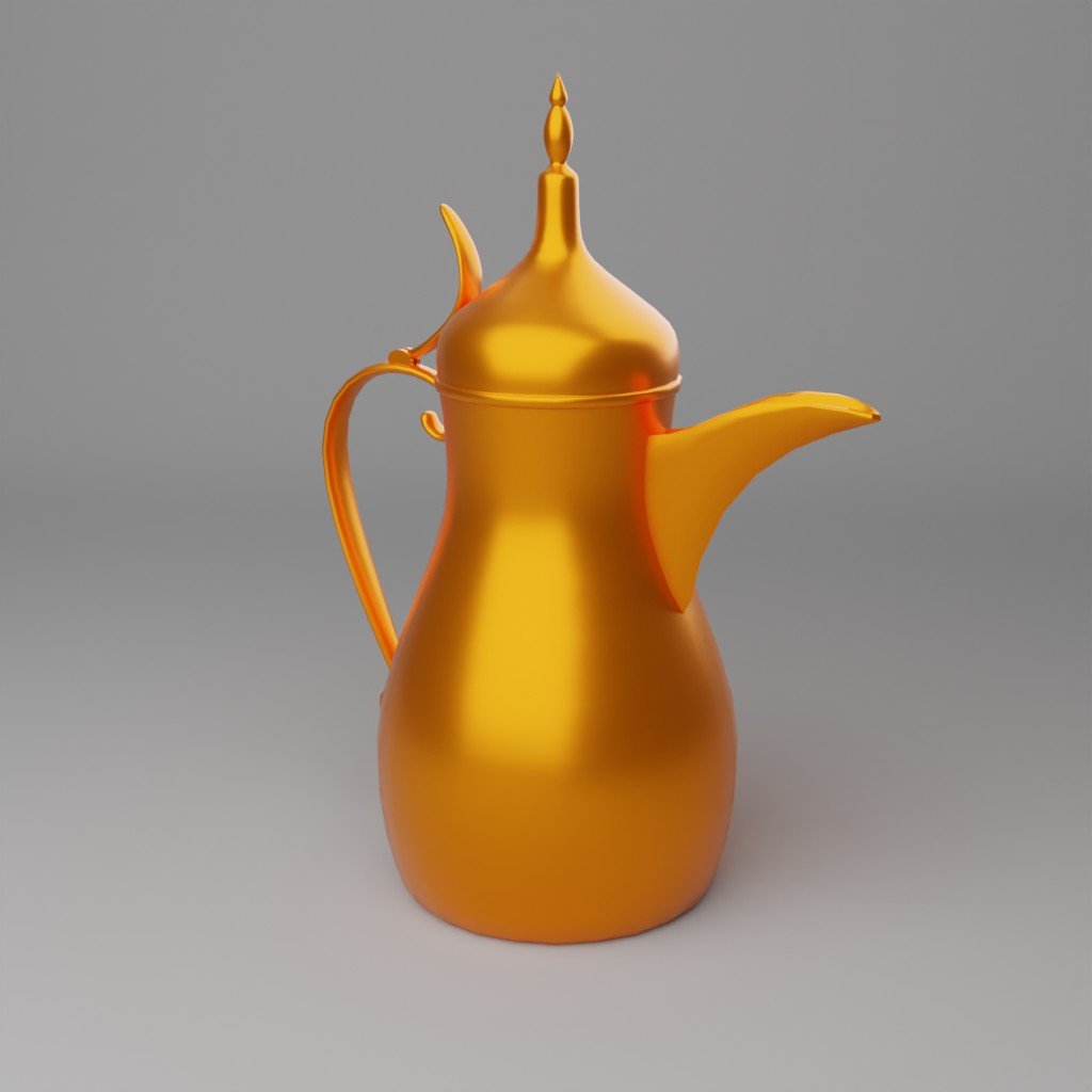 Arabic kettle | Kitchenware models | BlenderKit