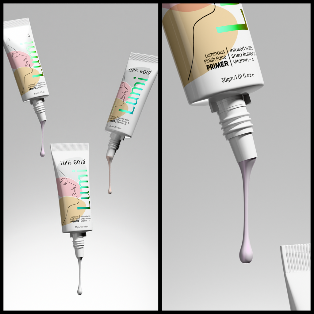 Face primer lquid dripping shot | Mockup scenes | BlenderKit