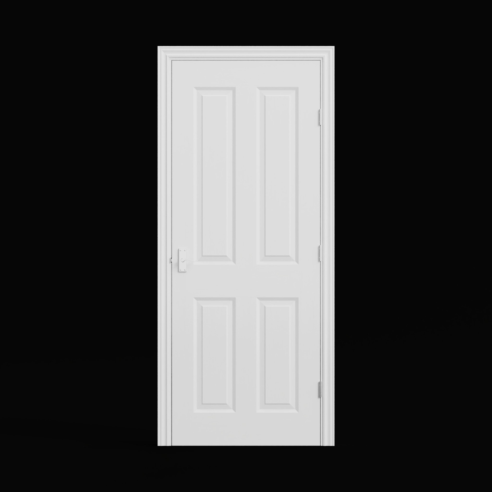 Canterbury Interior Door | FREE Doors models | BlenderKit