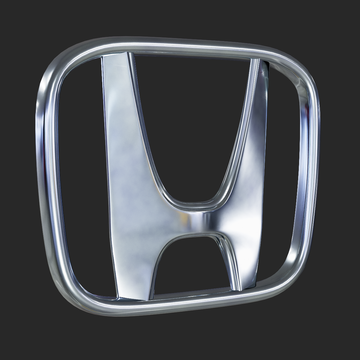 HONDA Logo 3d model | Vehicle Parts models | BlenderKit