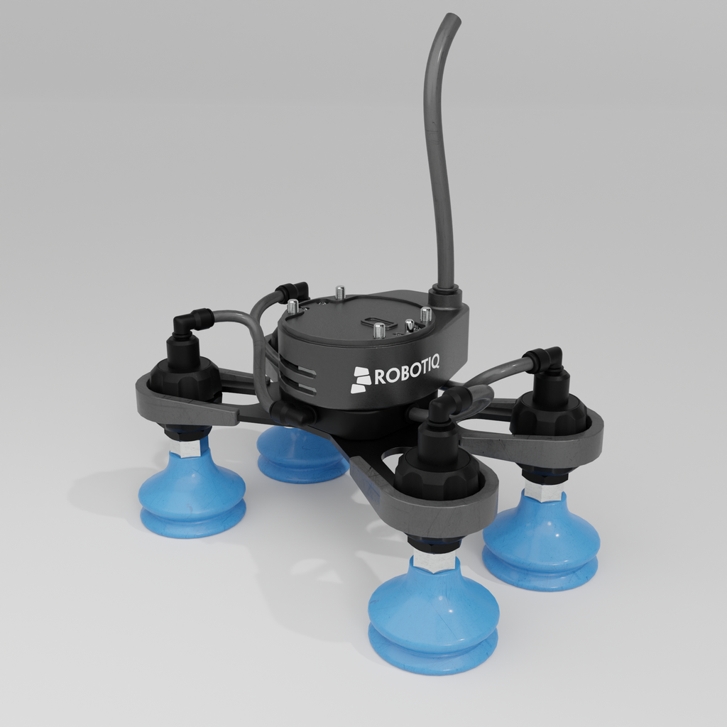 Robot Gripper Robotiq AirPick | FREE Robotics models | BlenderKit