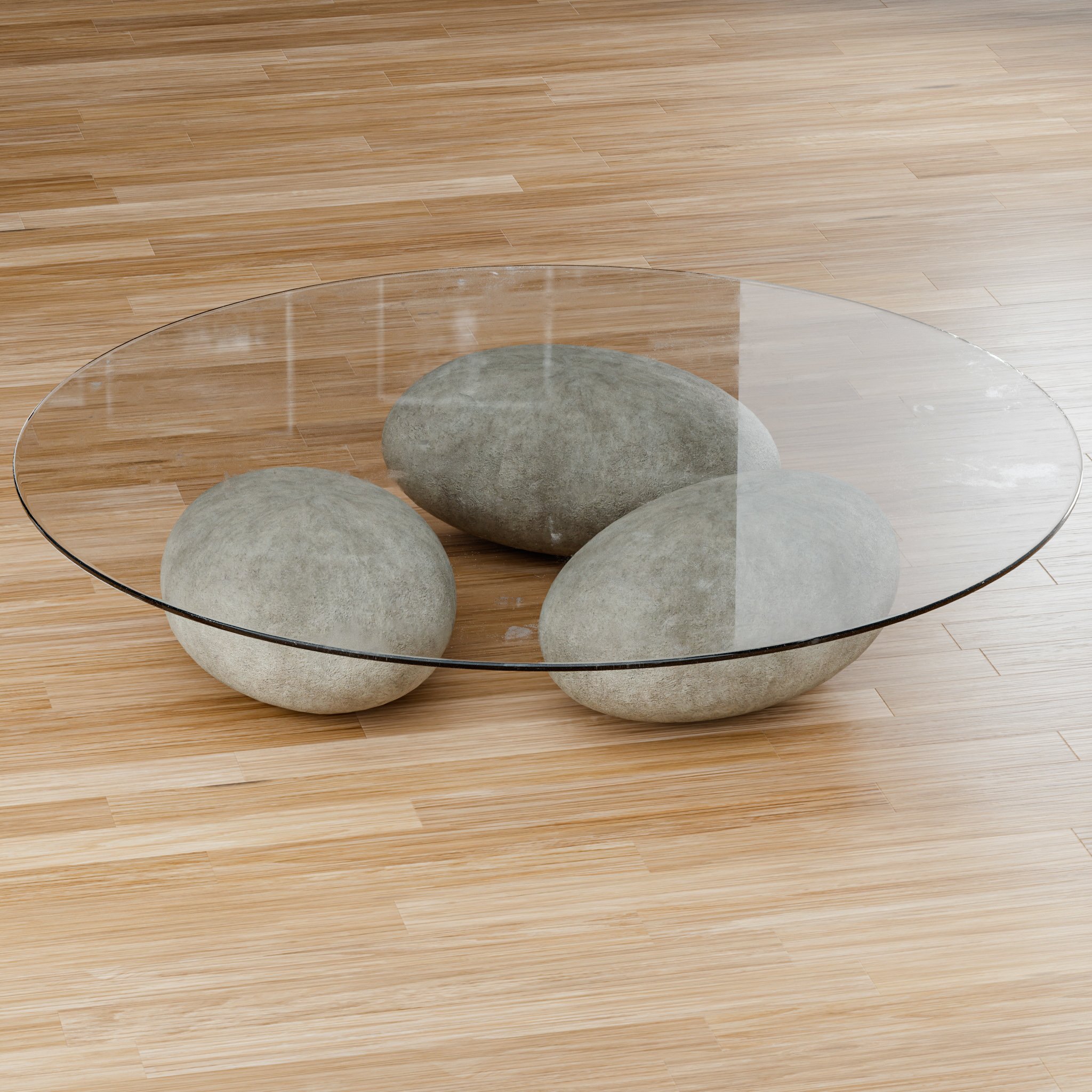 Living table stones | FREE Tables models | BlenderKit