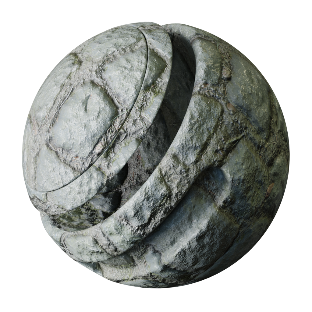 Aged Cobblestone | FREE floor materials | BlenderKit