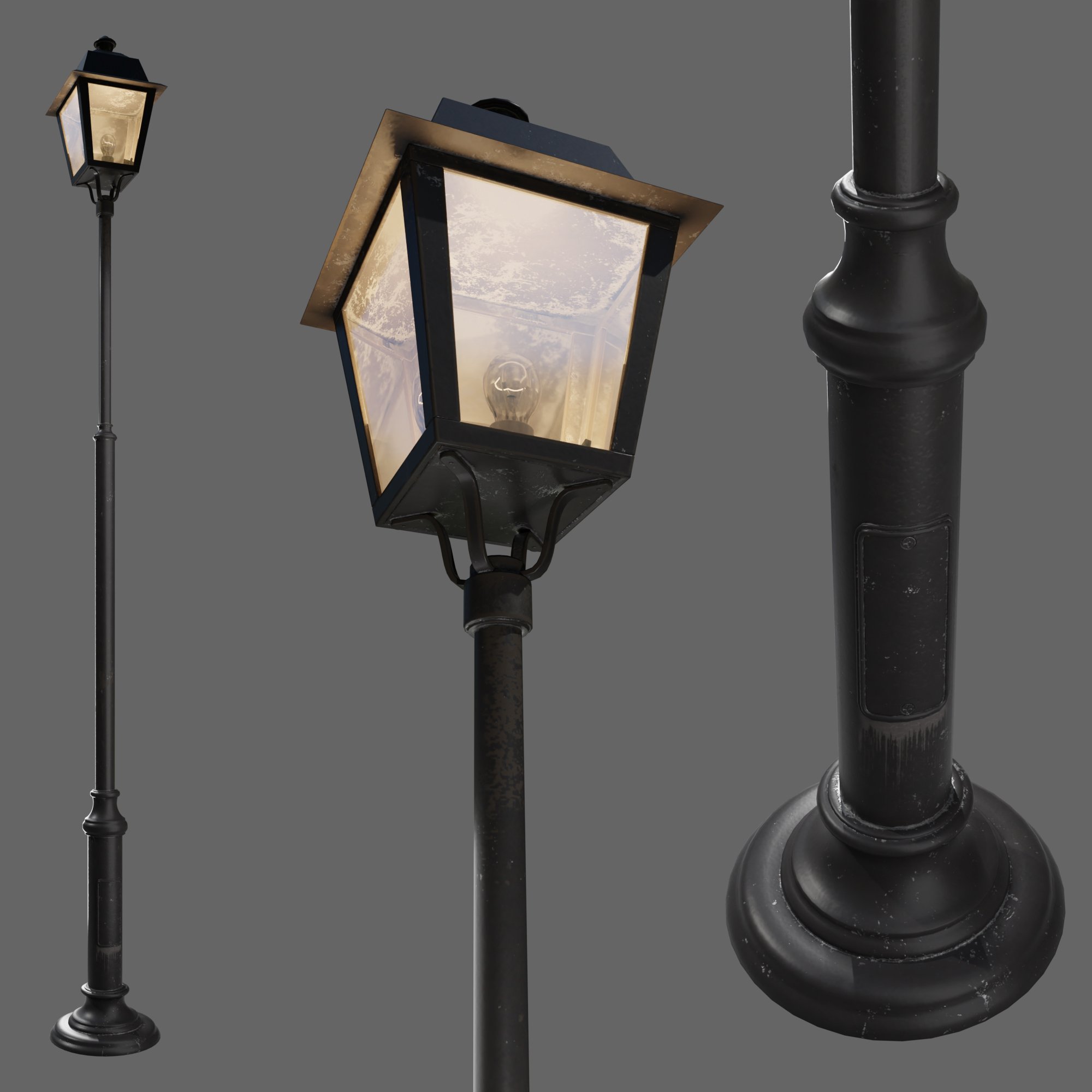 Street light | Urban Environment models | BlenderKit