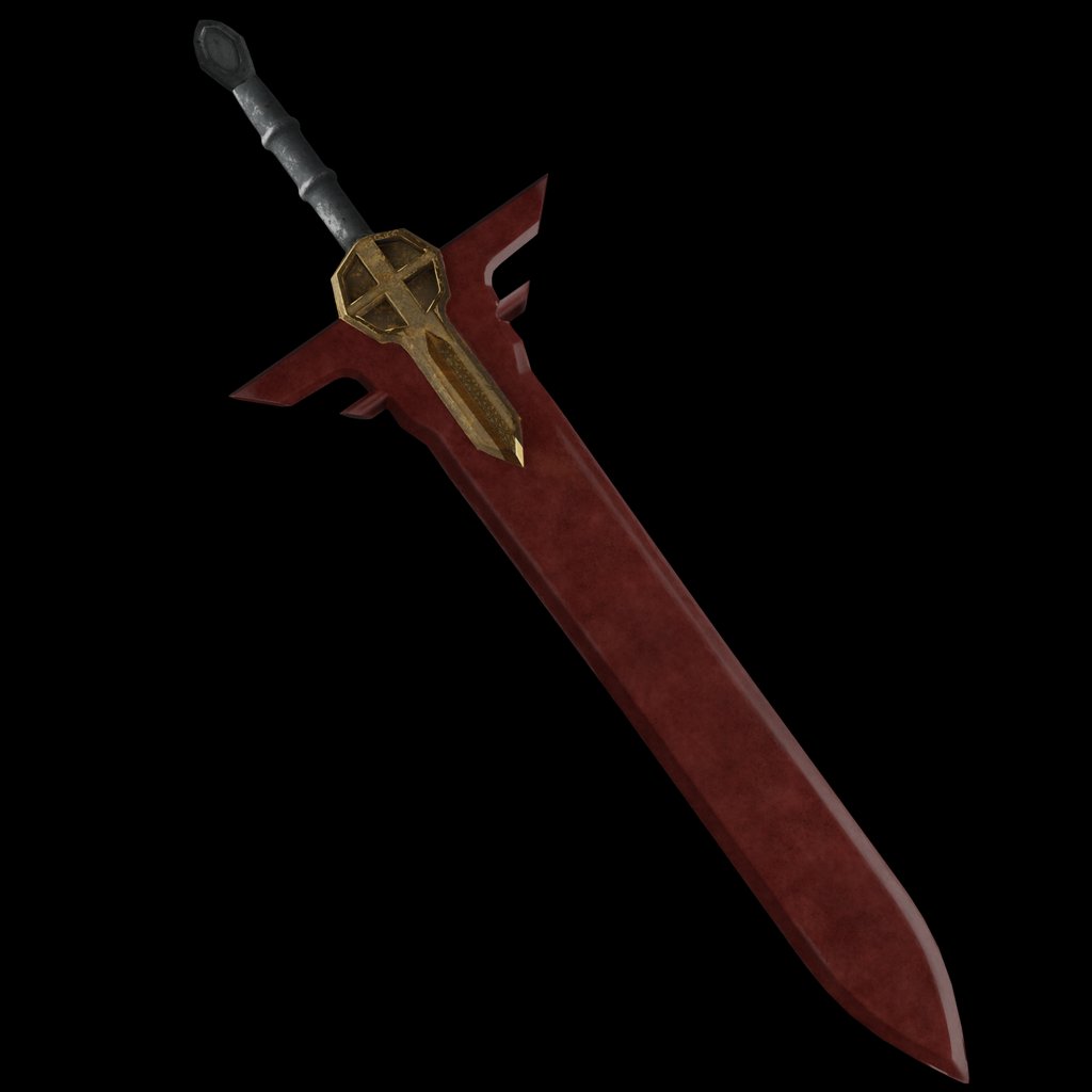 Mountain Breaking Sword | FREE Weapons & Armors models | BlenderKit