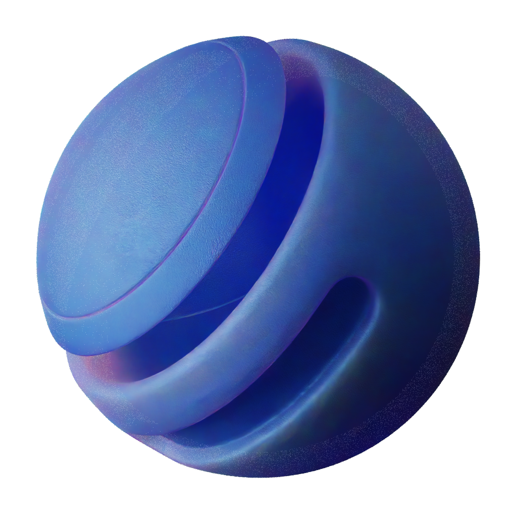 Plastic Translucent Blue | FREE plastic materials | BlenderKit
