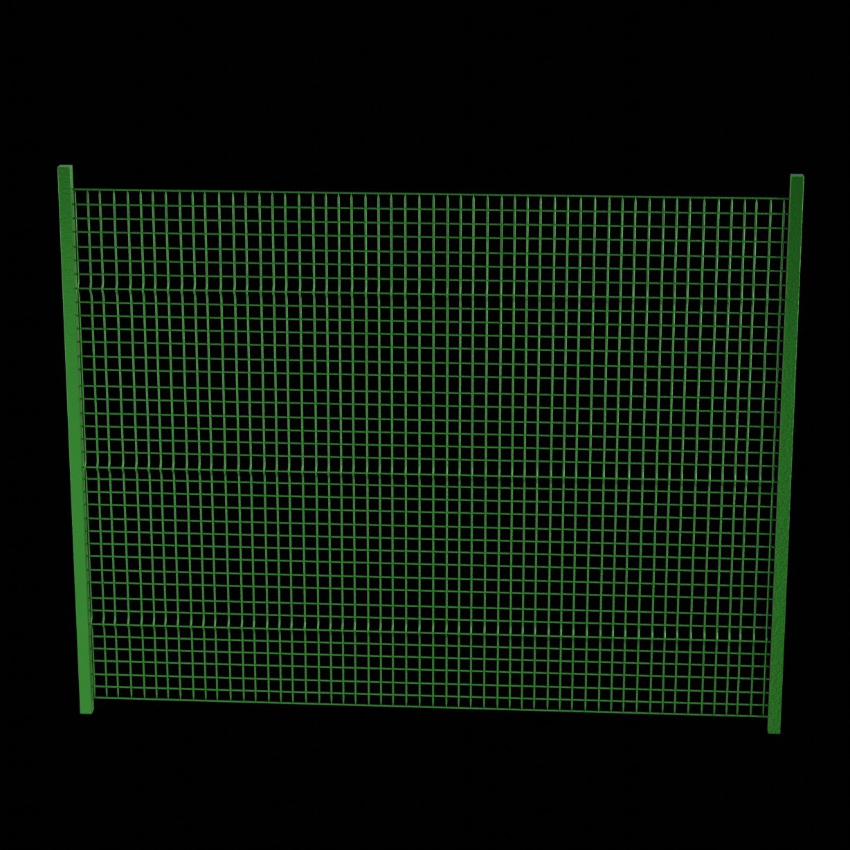 Metal Fence | Fences models | BlenderKit