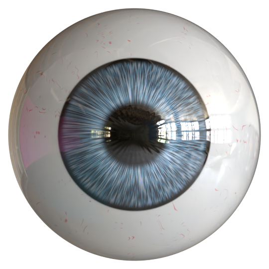 Eyeball / Pixel Eyeball | FREE 3D human materials | BlenderKit