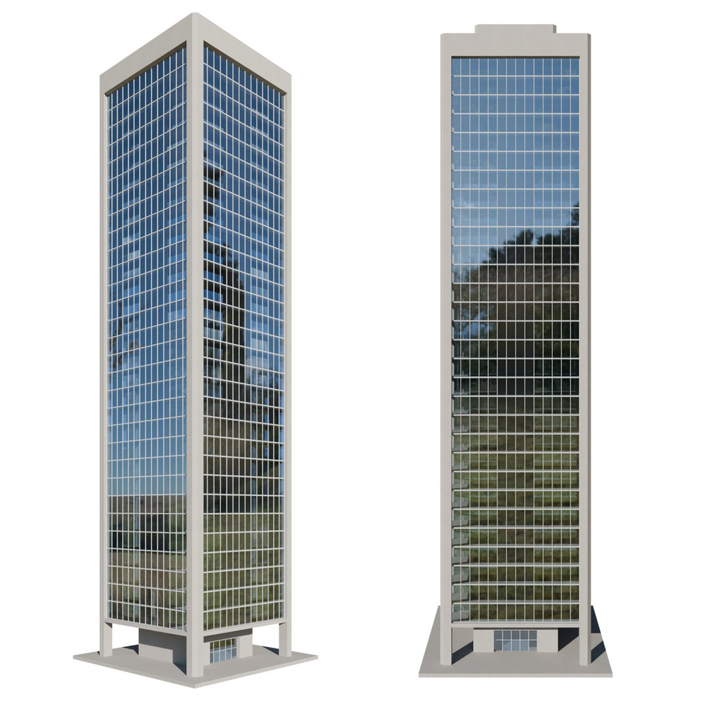 Office Building | FREE Private Buildings models | BlenderKit