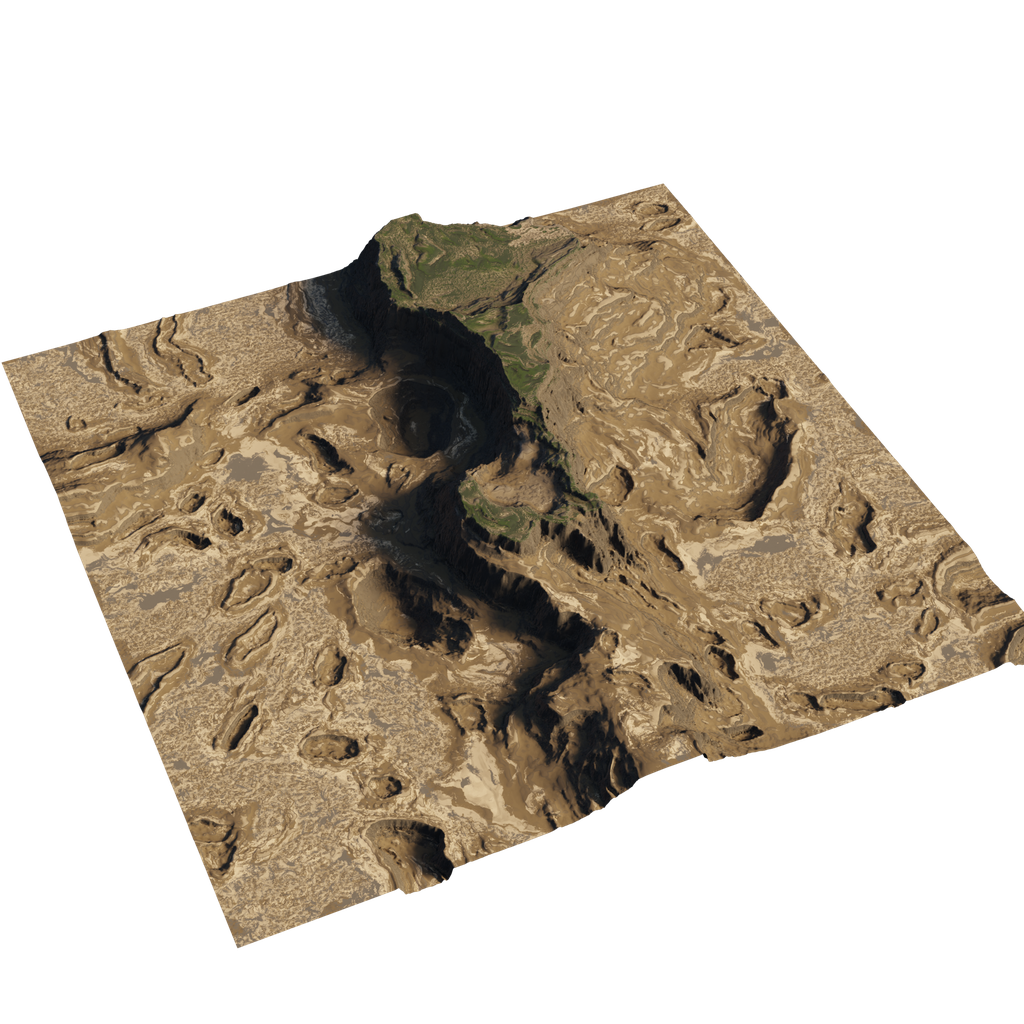 Terrain Riff Islands | FREE Terrains models | BlenderKit
