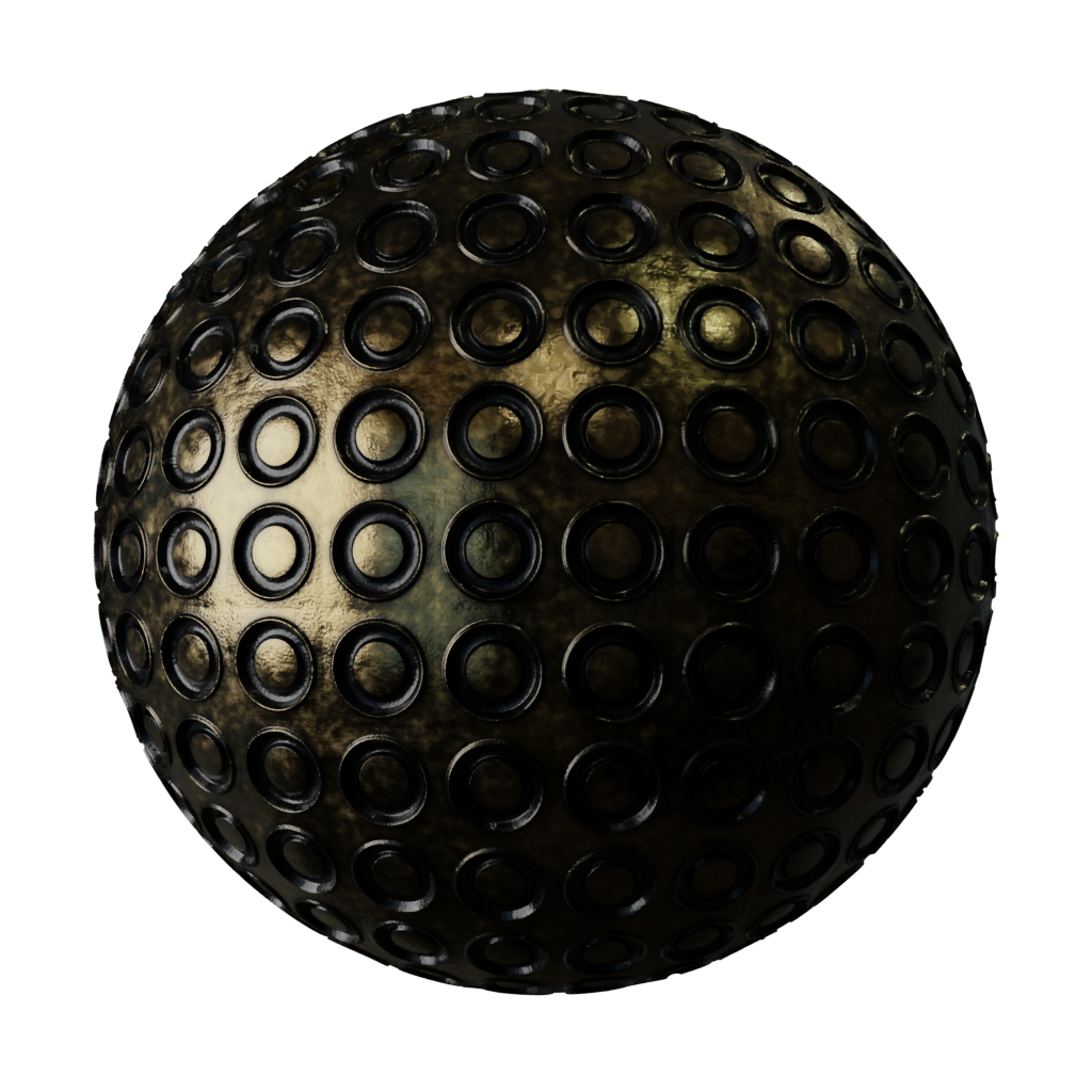 Fantasy old brass 11 | FREE tech materials | BlenderKit