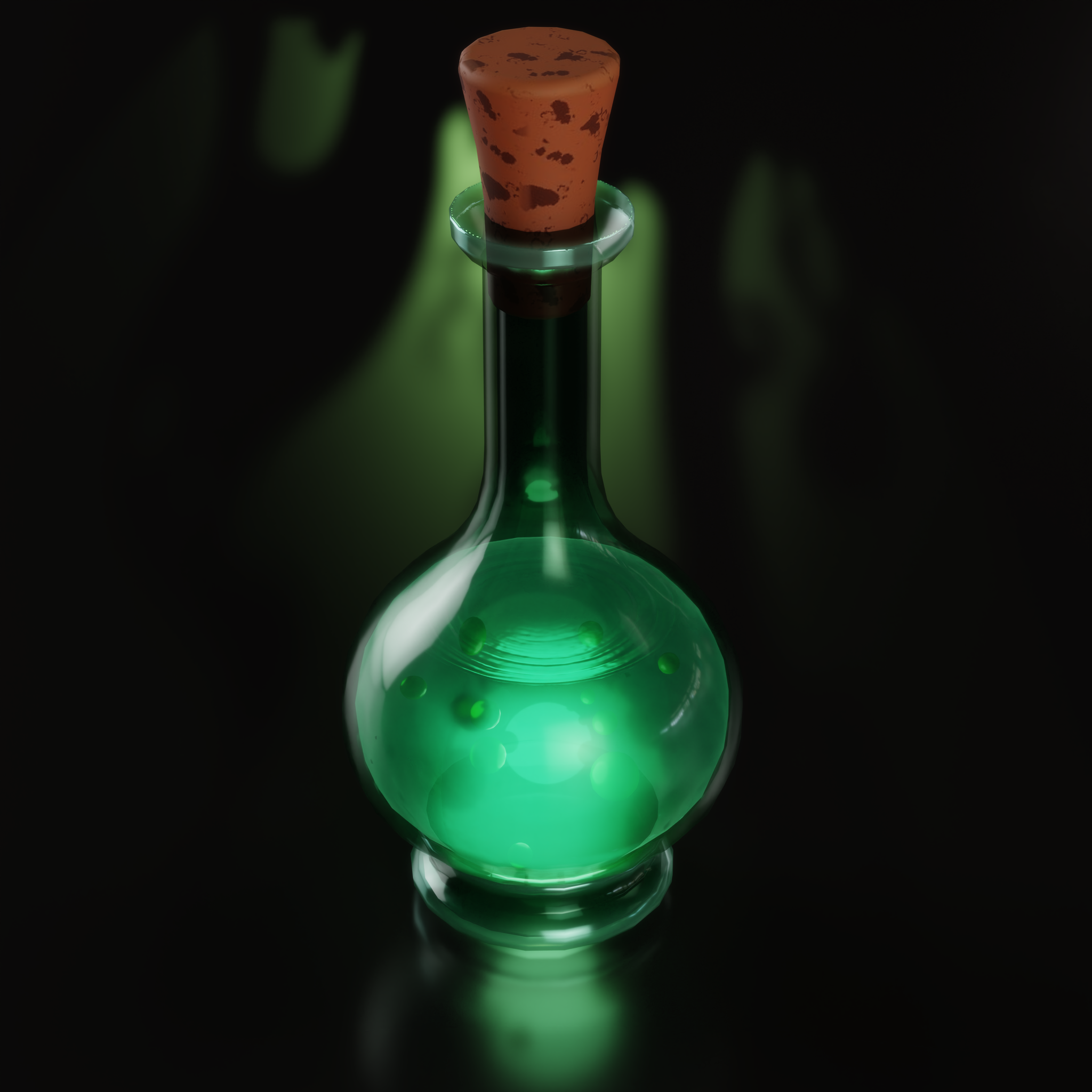 Glass Potion | Lab Equipment models | BlenderKit