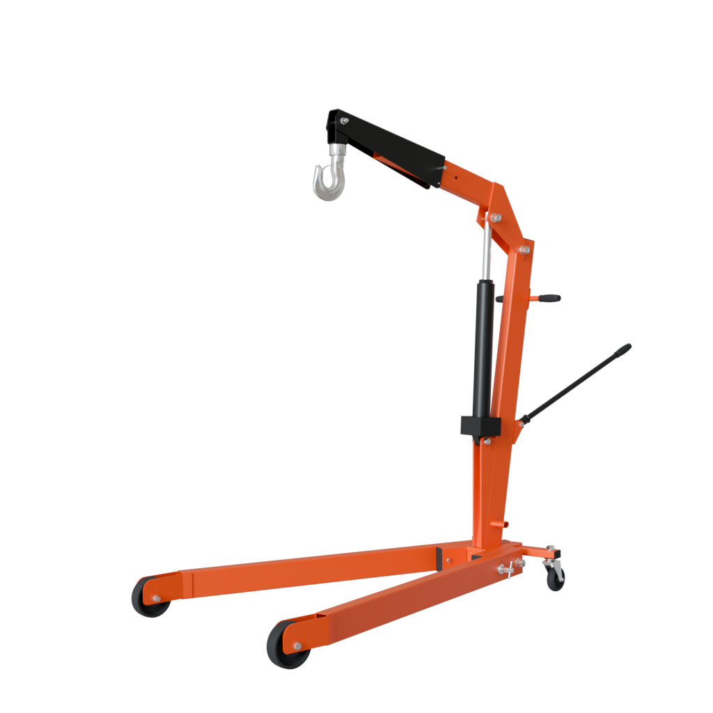 GWK Mobile work shop crane | Industrial Machinery models | BlenderKit
