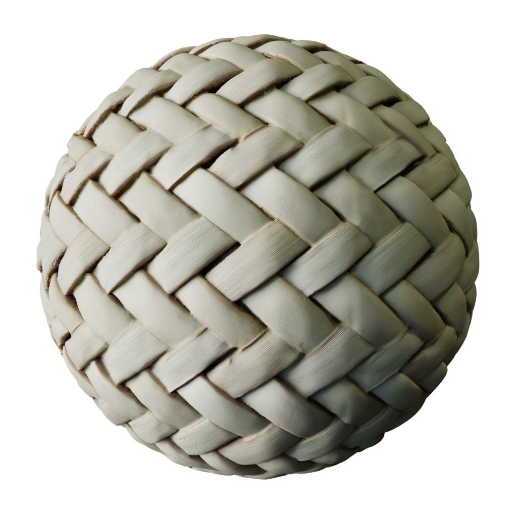 Weave Basket | FREE wood materials | BlenderKit